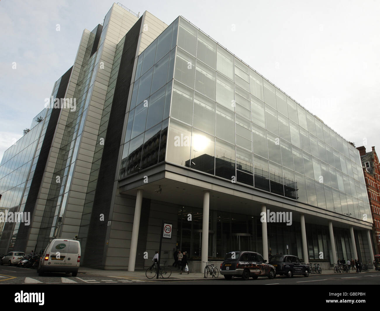 General view of the offices of ITV in Grays Inn Road, London Stock ...
