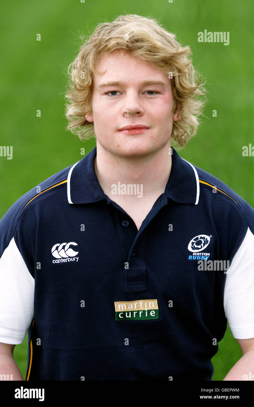 Rugby Union - Scotland Under 19 Photocall - Murrayfield. Mungo Strachan ...