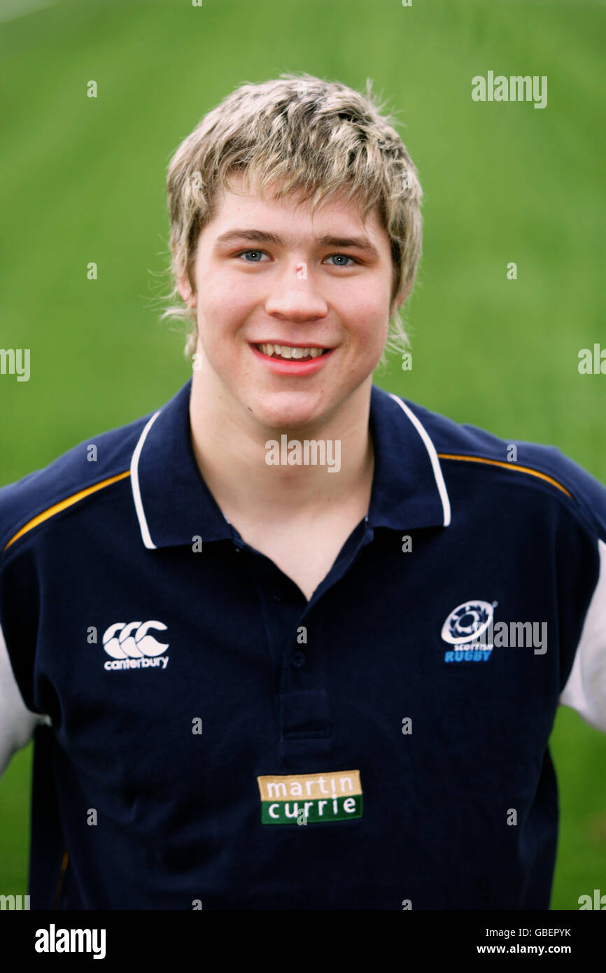 Rugby Union - Scotland Under 19 Photocall - Murrayfield. Grant ...