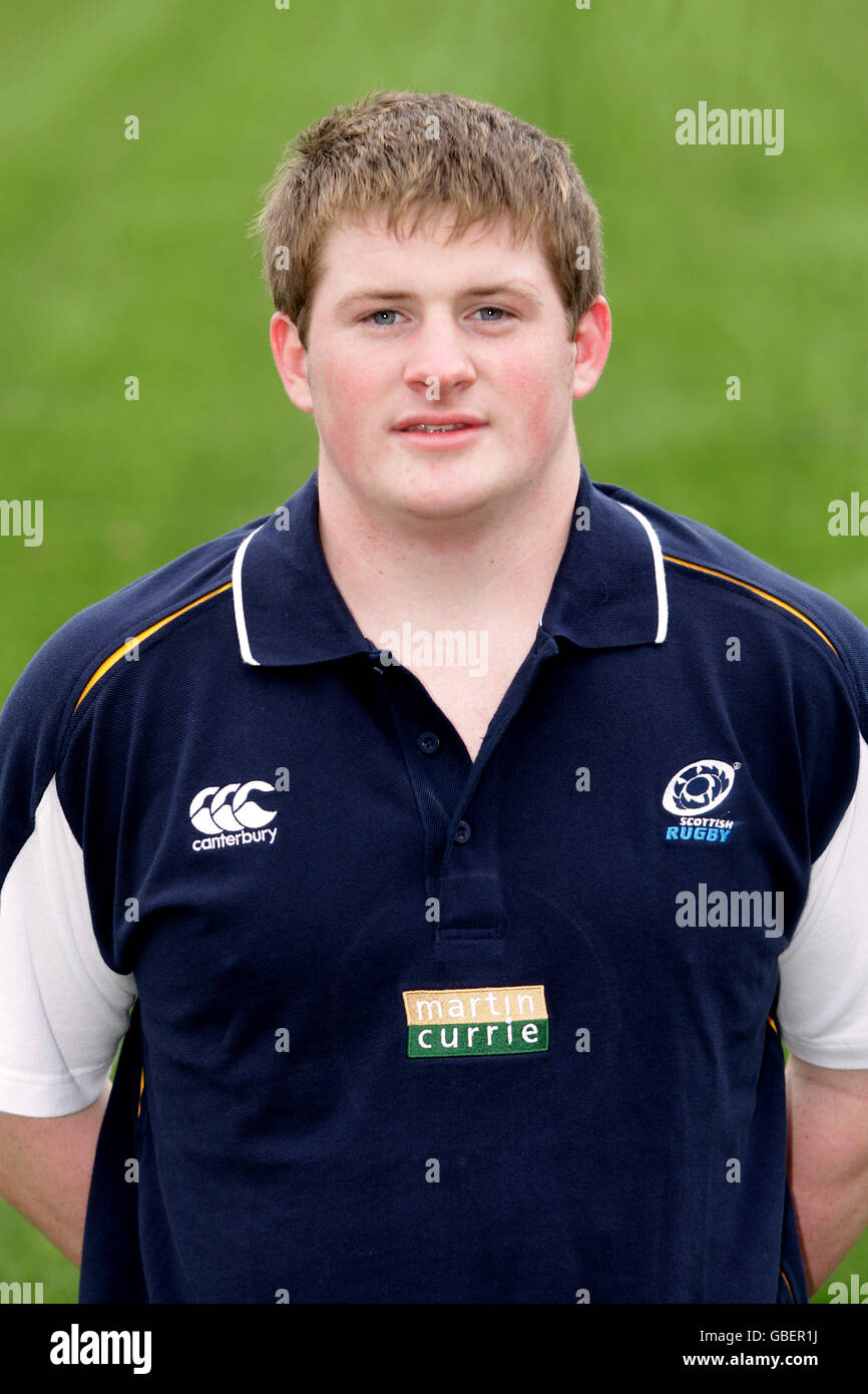 Rugby Union - Scotland Under 19 Photocall - Murrayfield. James ...