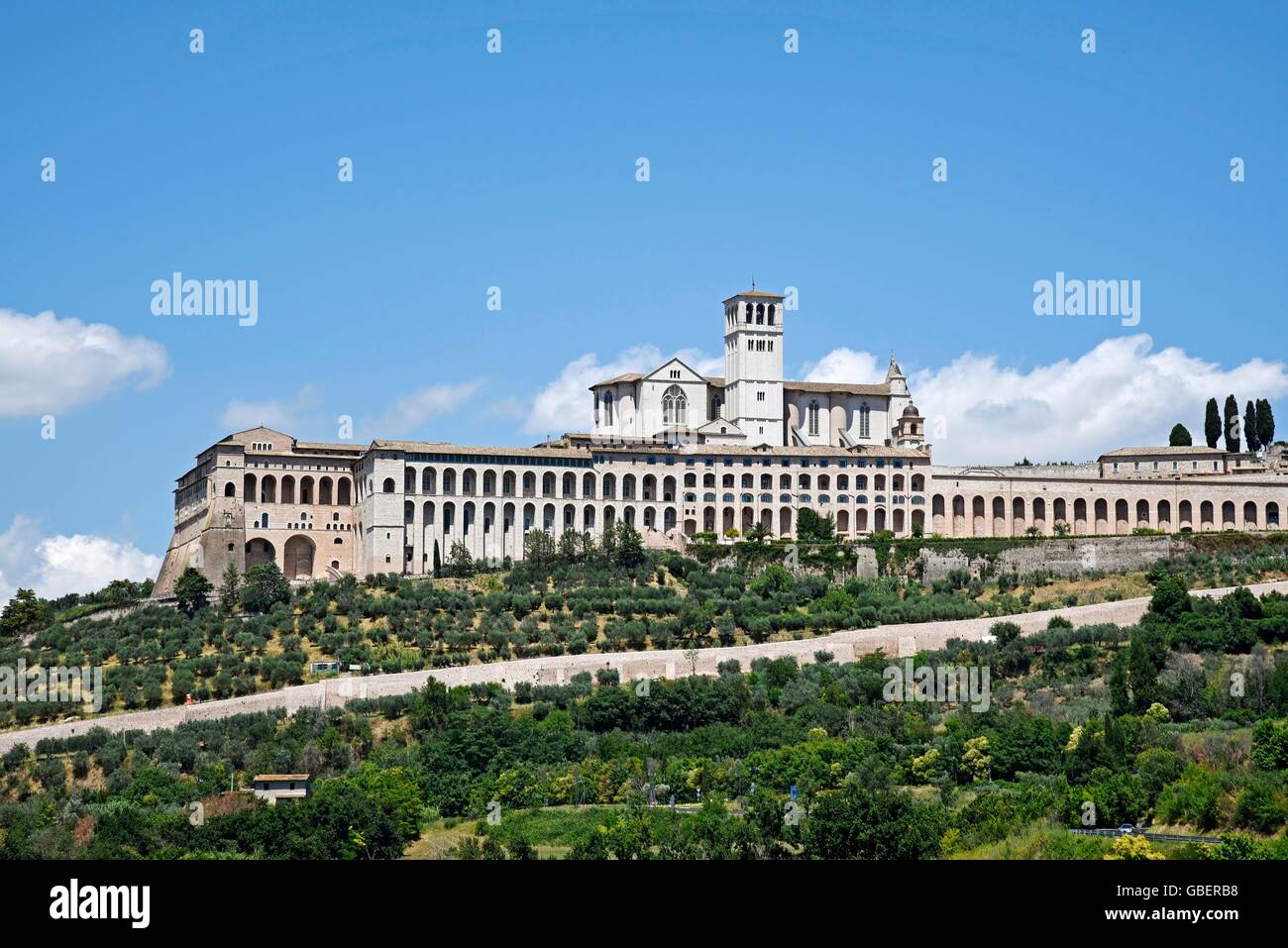 San Francesco, basilica, church, Assisi, Province of Perugia, Umbria ...