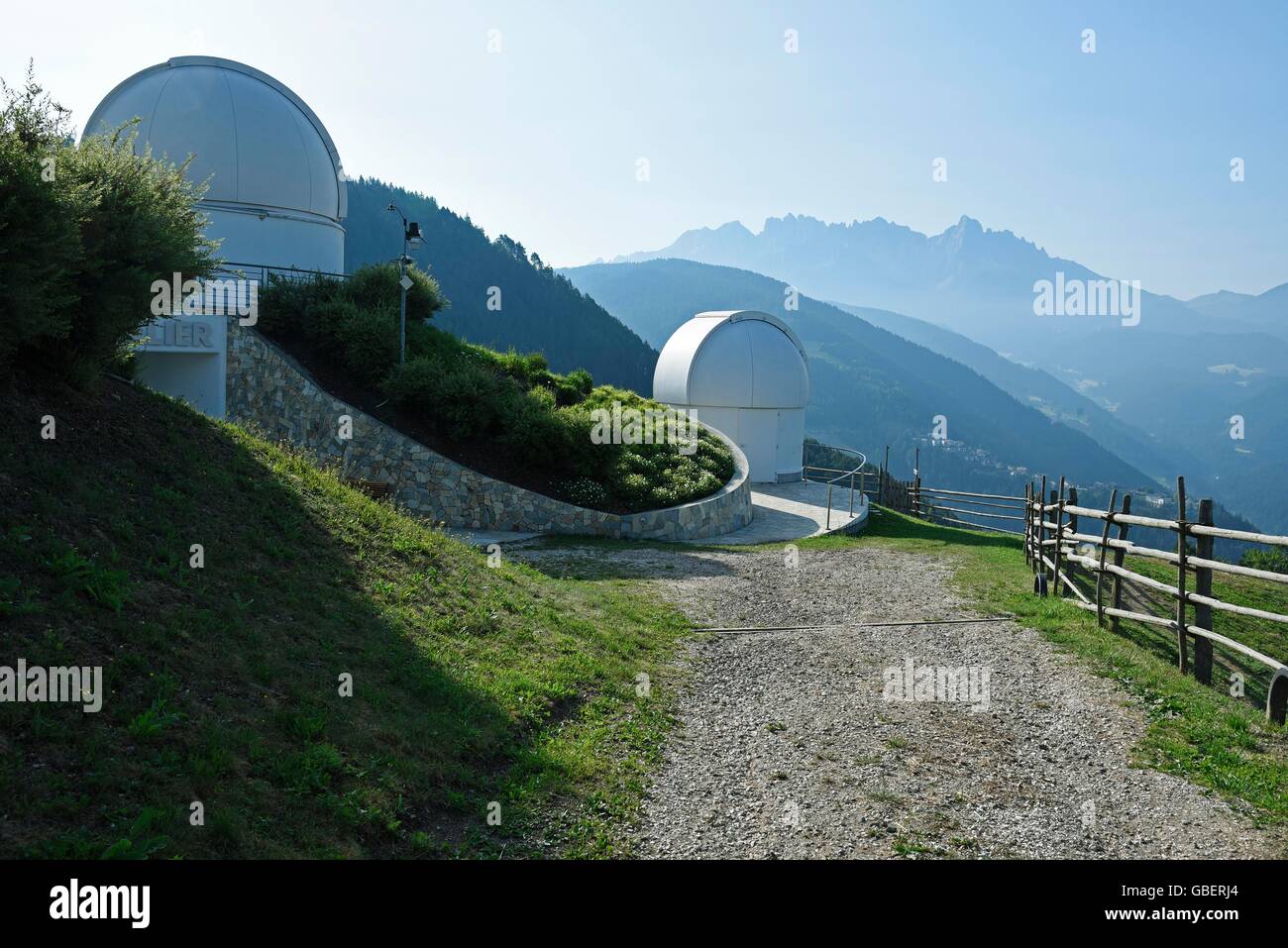 Observatory, Max Valier, Gummer, Karneid, Eggental valley, South Tyrol ...
