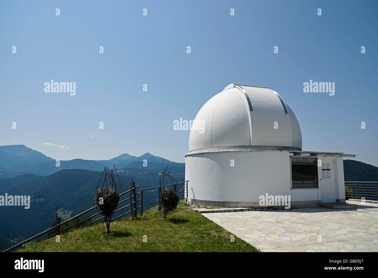 Observatory, Max Valier, Gummer, Karneid, Eggental valley, South Tyrol ...