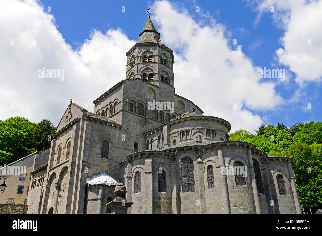 Pilgrimage church Notre-Dame d'Orcival, pilgrimage site Orcival ...
