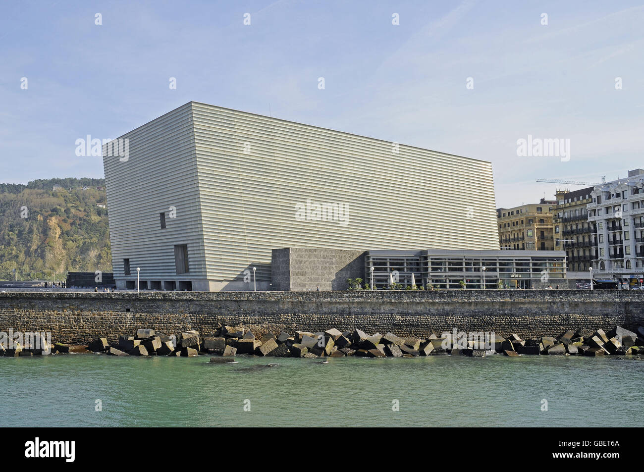 Congress Palace, San Sebastian, Pais Vasco, Basque country, Spain Stock ...