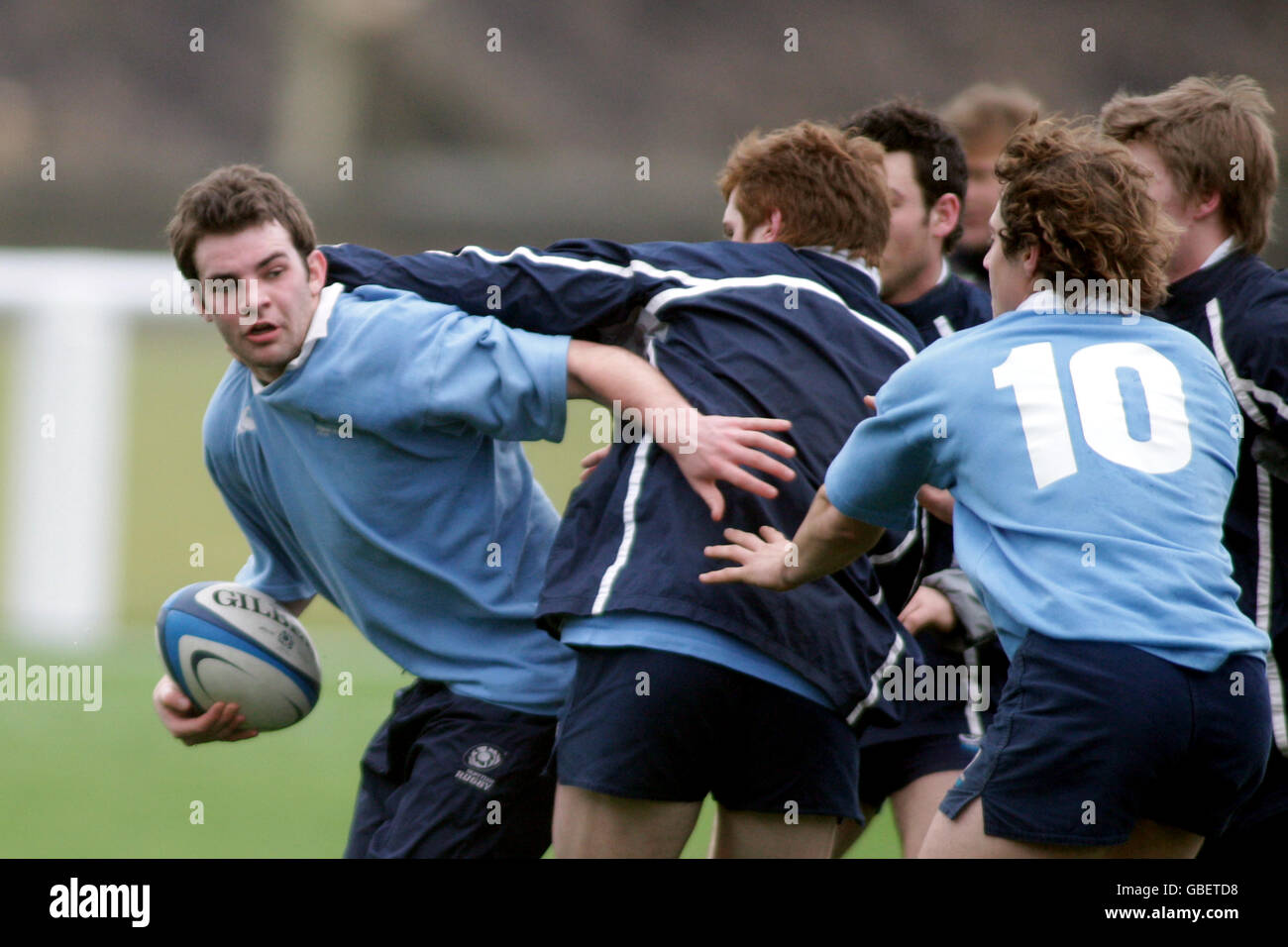 Rugby Union - Scotland Under 19 Training - Murrayfield. Scotland's Ross ...