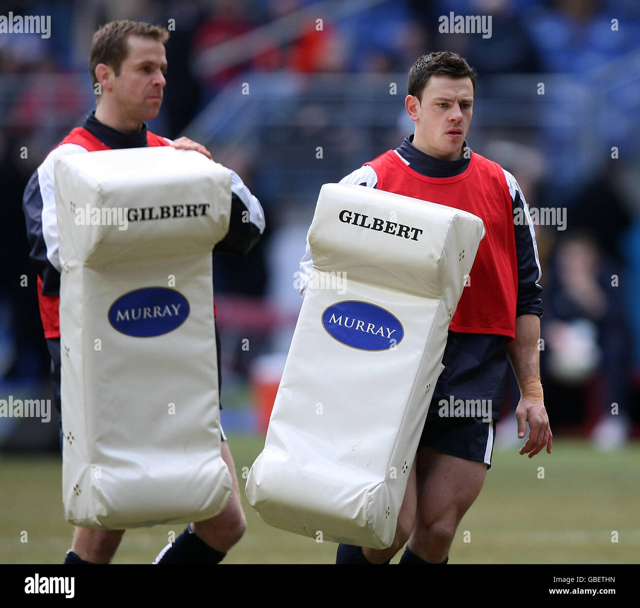 Scotlands chris paterson l and nick de luca hi-res stock photography ...