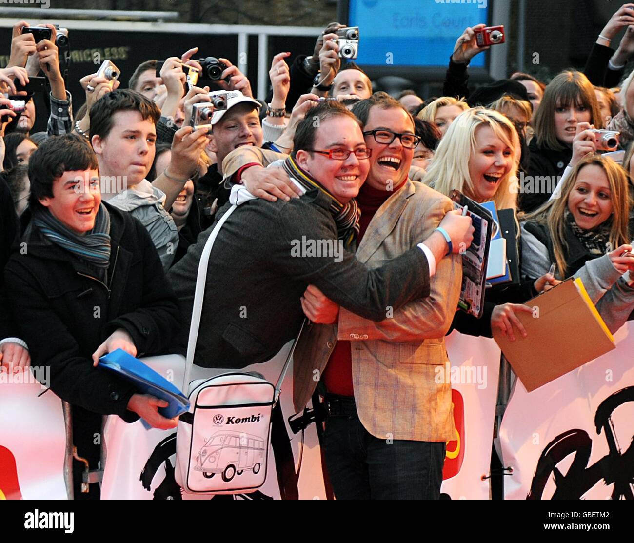 BRIT Awards 2009 - Arrivals - London Stock Photo - Alamy