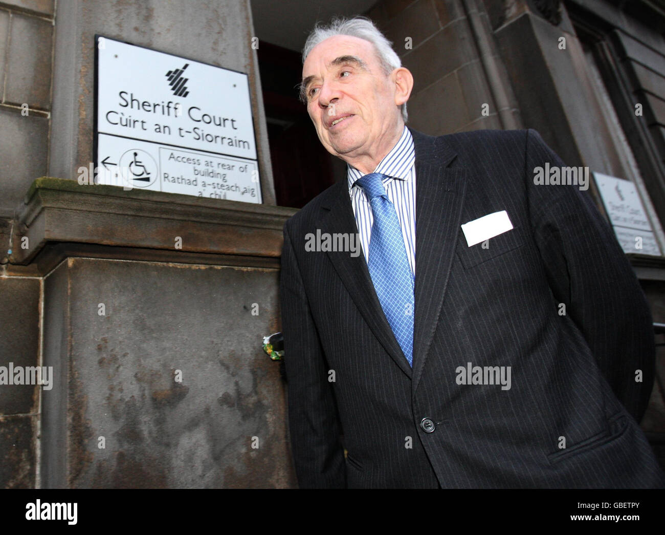 Civil action against bank Stock Photo - Alamy