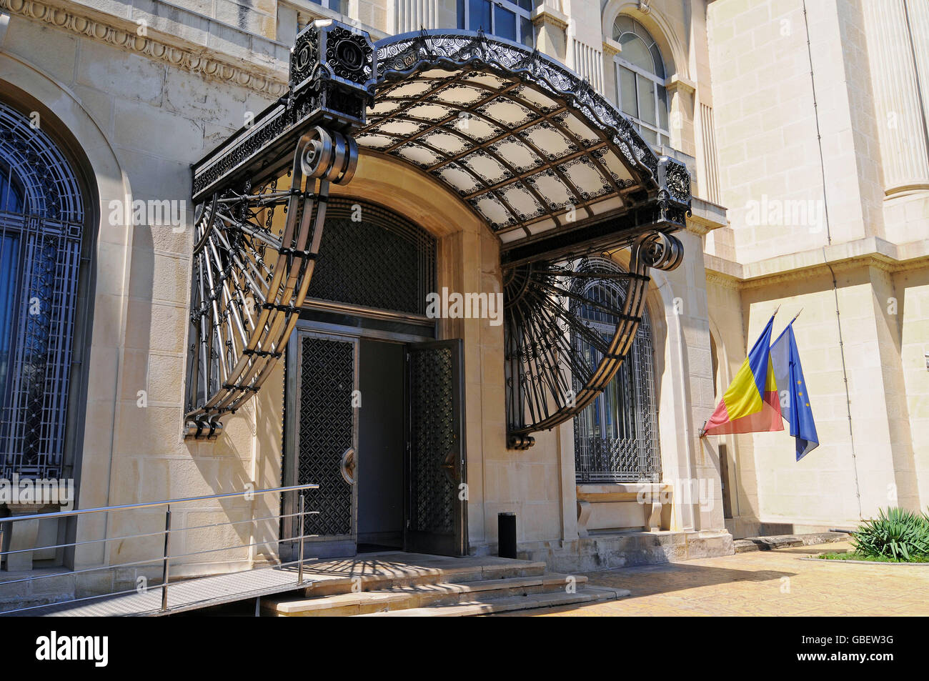 National Museum of Art, national gallery, Bucharest, Romania Stock ...