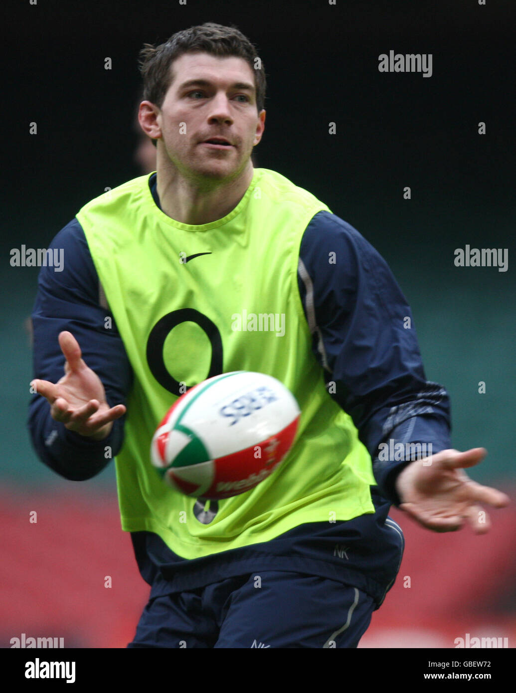 Rugby Union - England Training Session - Millennium Stadium. Nick ...