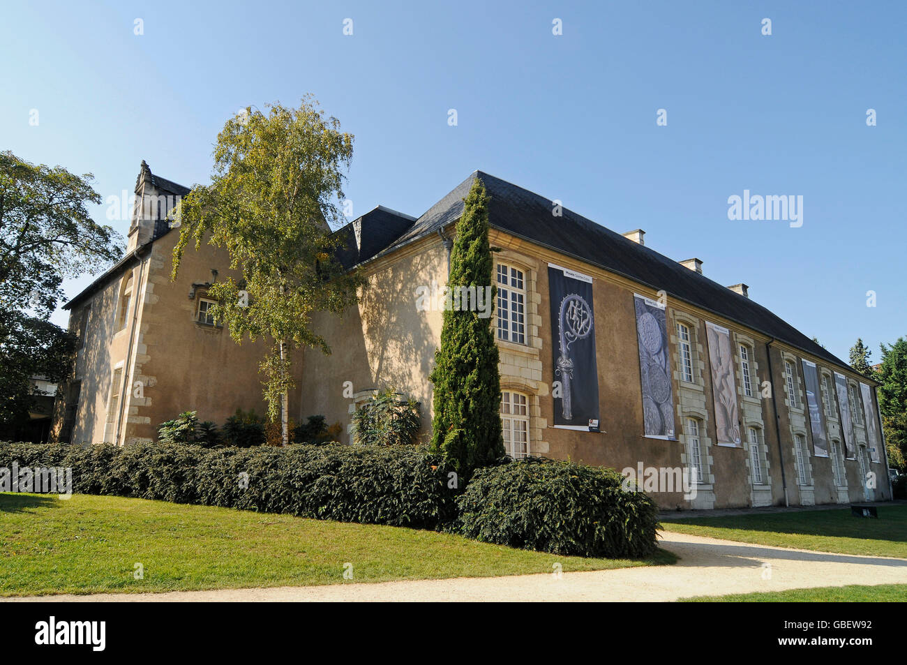 Musee Sainte-Croix, archaeological museum, Poitiers, Vienne, Poitou ...