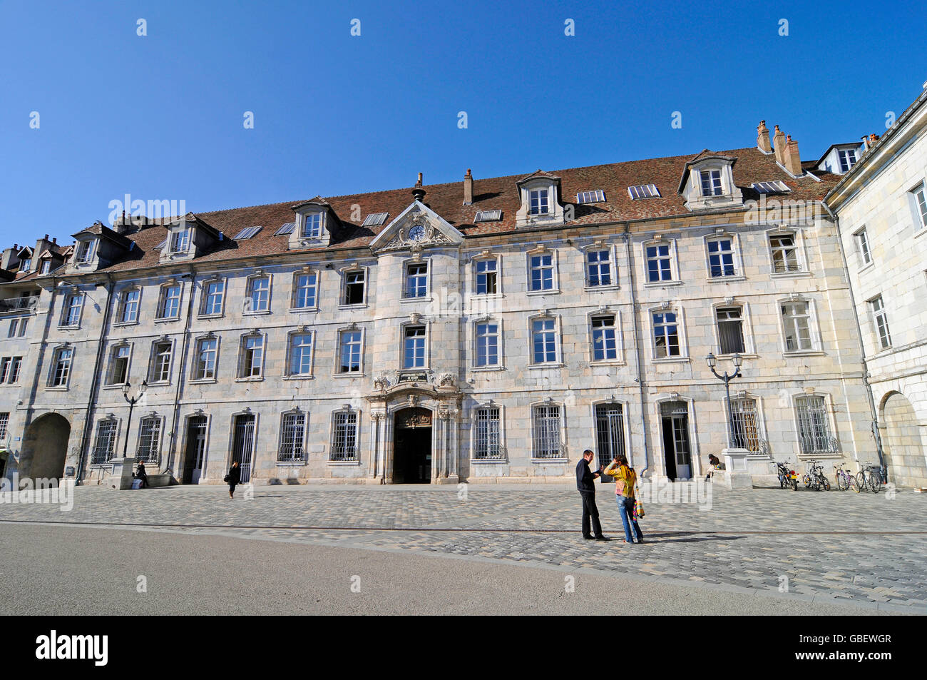 Academy of music, Besancon, Departement Doubs, Franche-Comte, France ...
