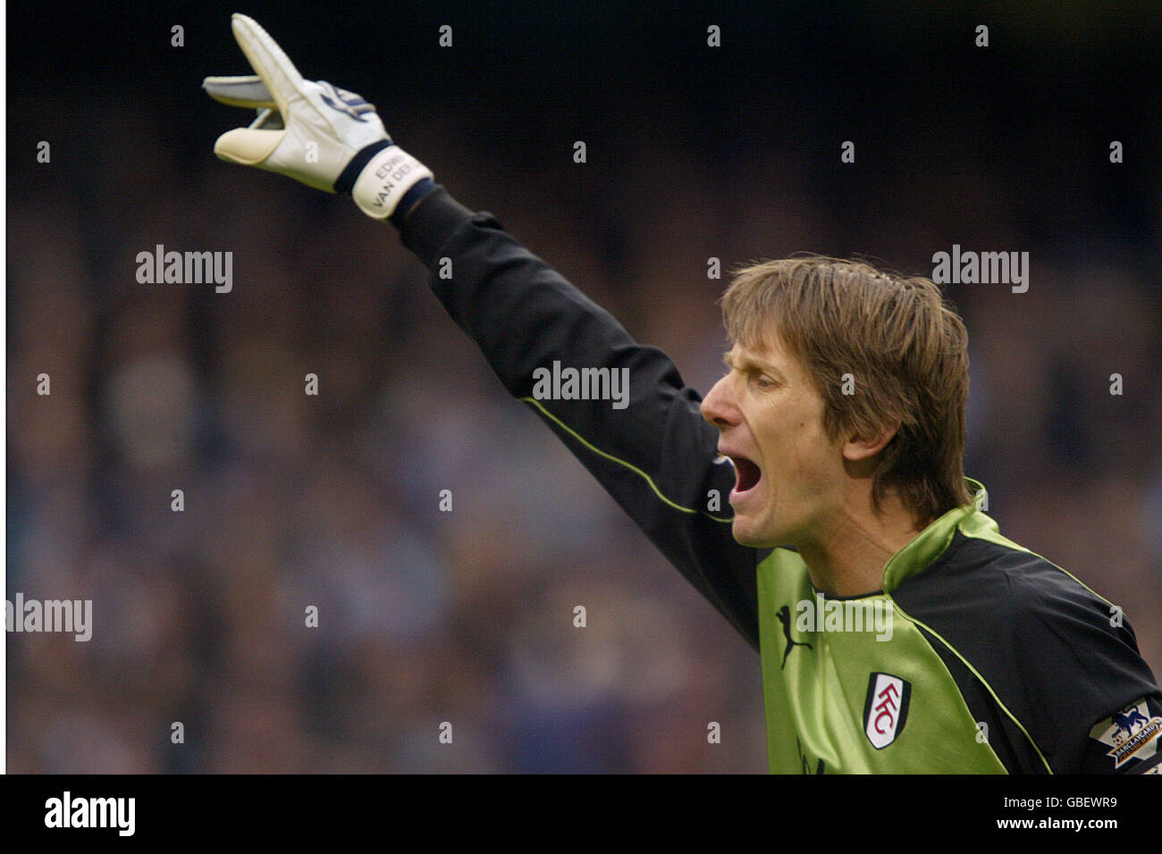 Football goalkeeper point headshot hi-res stock photography and images ...