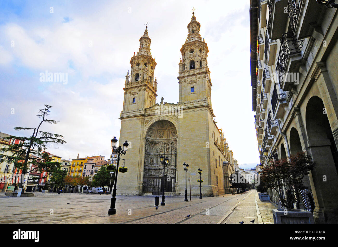 Cathedral Santa Maria La Redonda, Logrono, La Rioja, Spain / Catedral ...