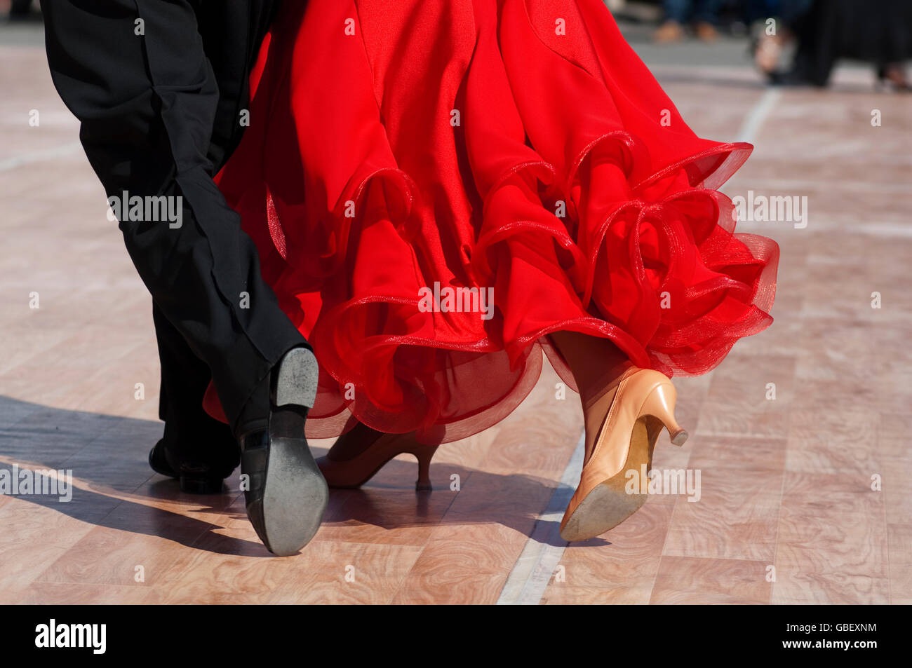 Woman showing feet hi-res stock photography and images - Alamy