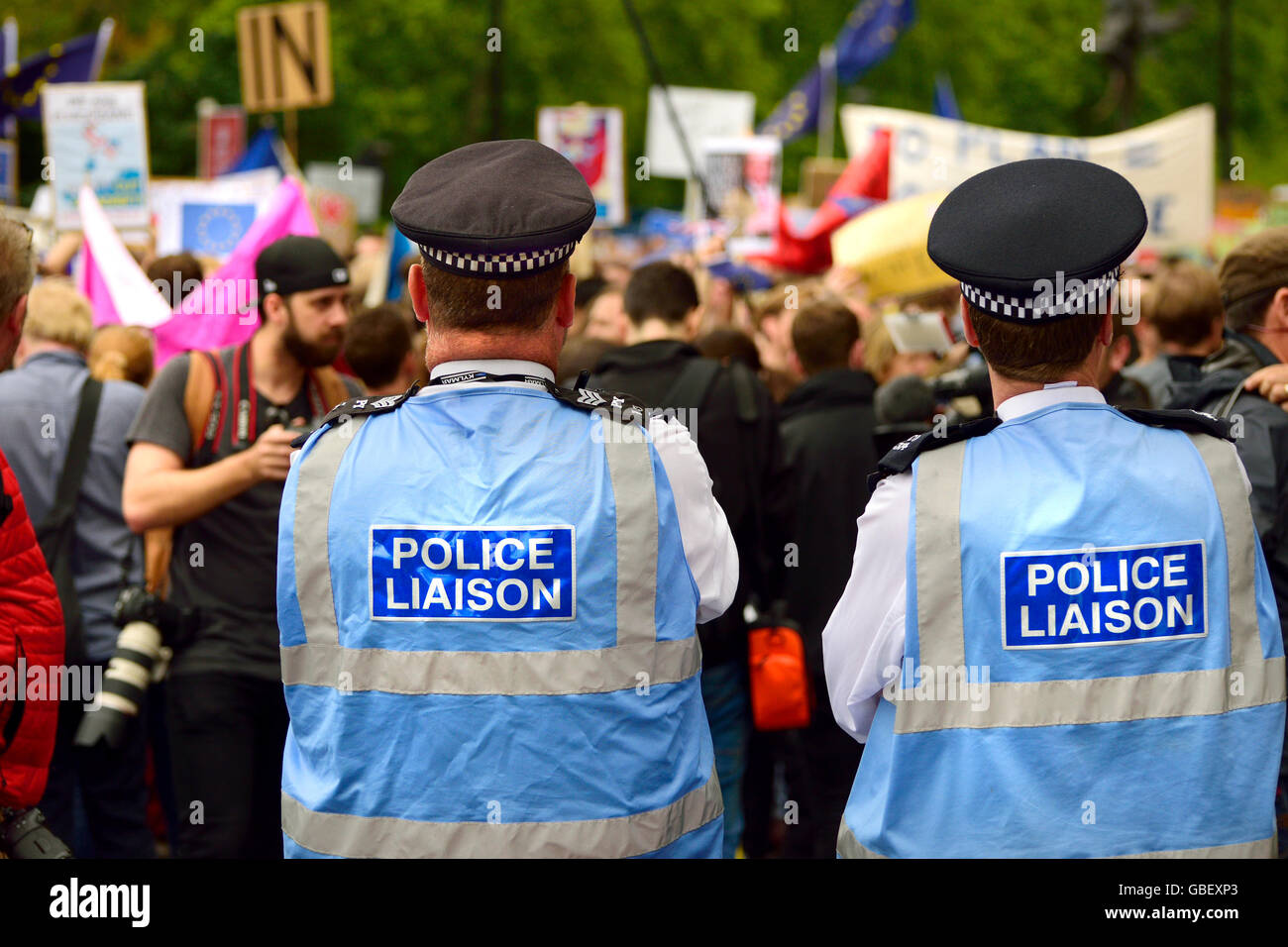 Police liaison officers hi-res stock photography and images - Alamy