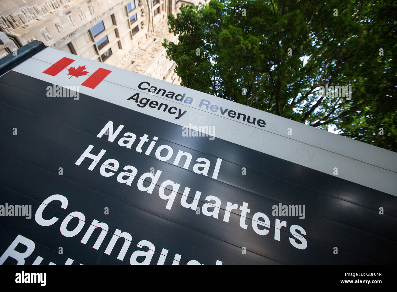 Canada Revenue Agency's national headquarters in Ottawa, Ont., on July ...