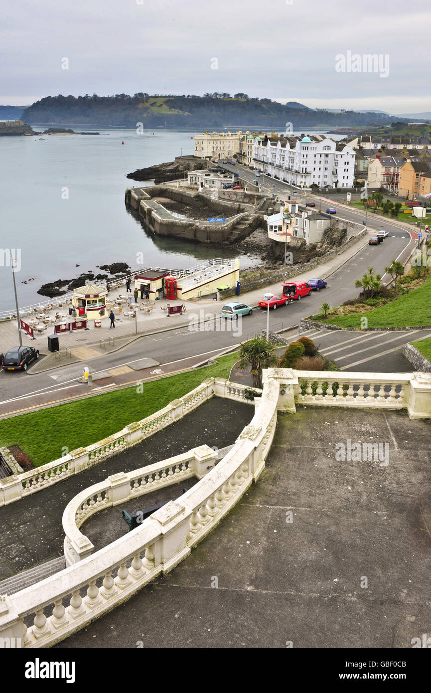 Buildings and Landmarks - Plymouth Hoe Stock Photo - Alamy