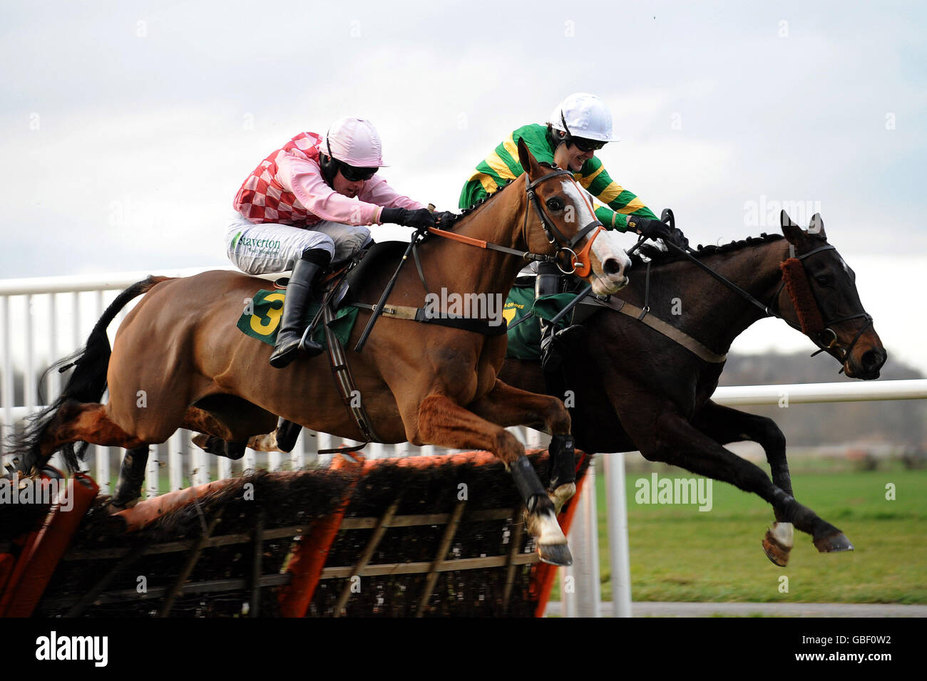 Horse Racing - The Heathcotes Outside Handicap Hurdle Race- Bangor on ...