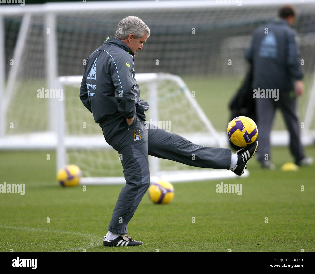 Soccer manchester city training session press conference carrington ...