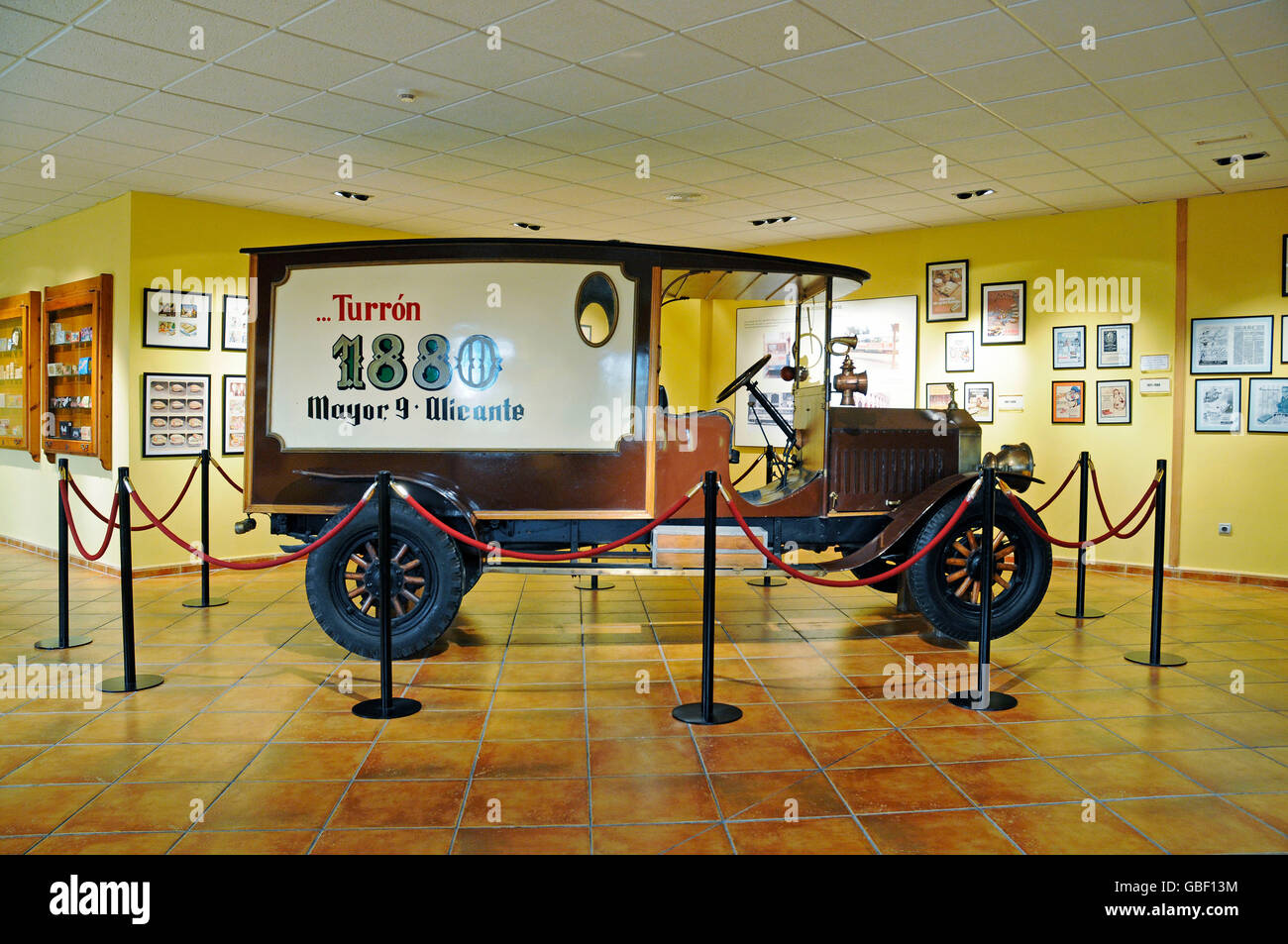 Old vehicle, Museo del Turron, Turron Museum, factory, traditional ...