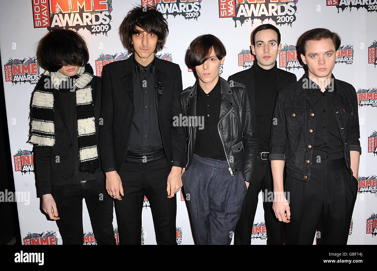 The horrors arriving nme awards hi-res stock photography and images - Alamy