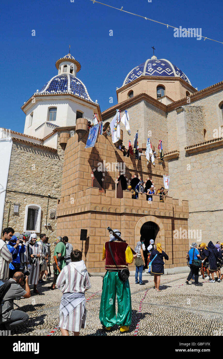 Fiesta moros cristianos altea hi-res stock photography and images - Alamy
