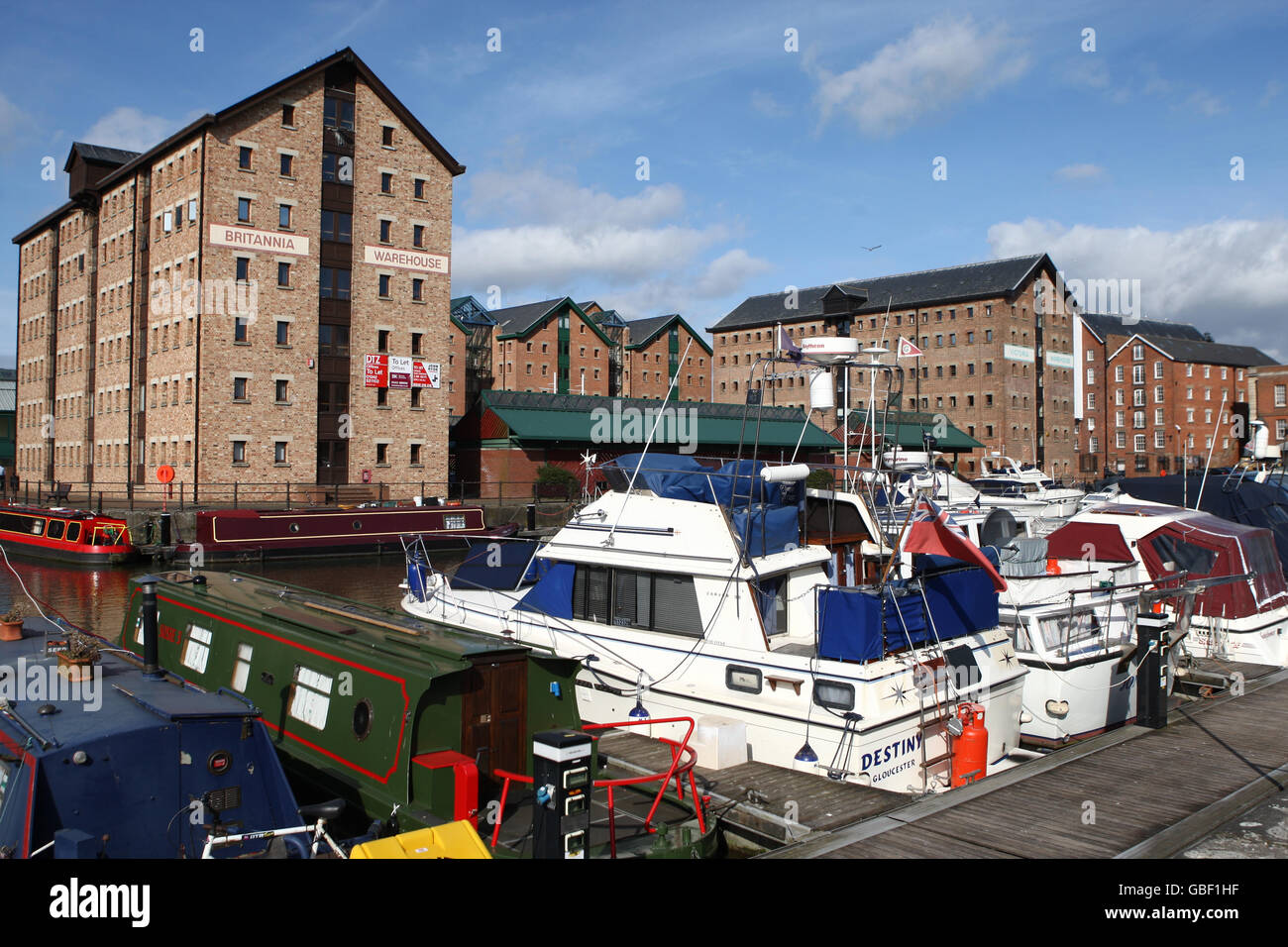 Gloucester Docks. A general view of Gloucester docks Stock Photo - Alamy