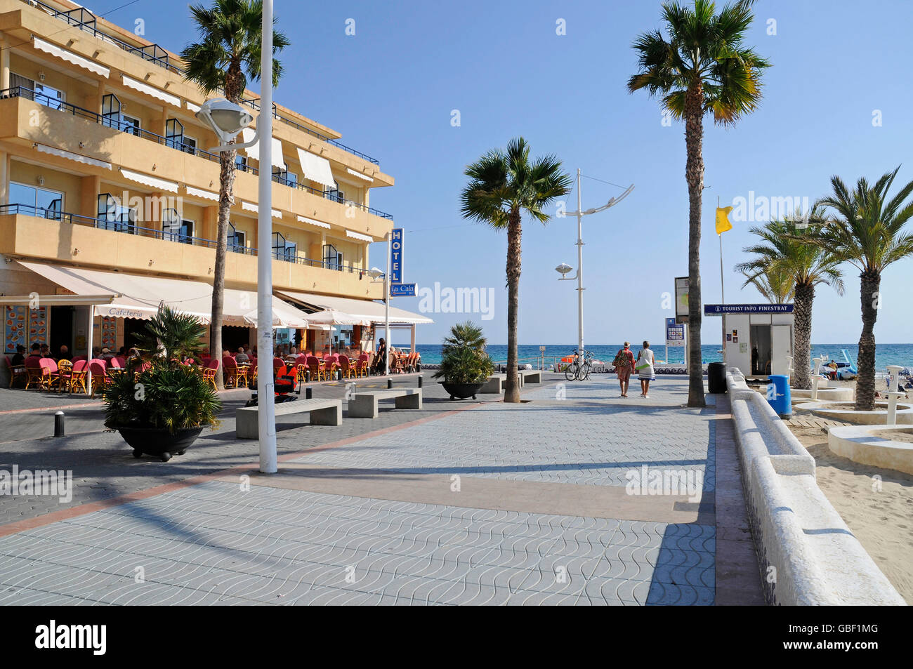Platja finestrat playa beach benidorm hi-res stock photography and ...