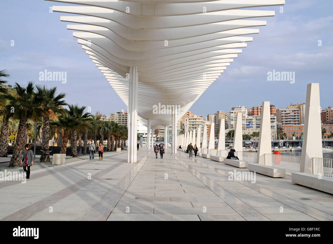 Malaga waterfront hi-res stock photography and images - Alamy