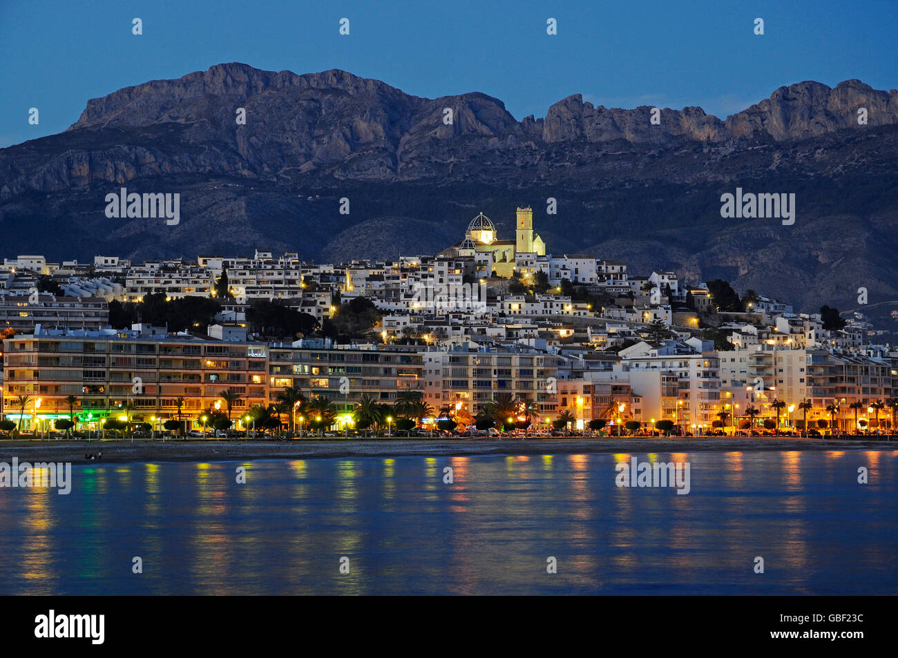 Altea night alicante costa blanca hi-res stock photography and images ...