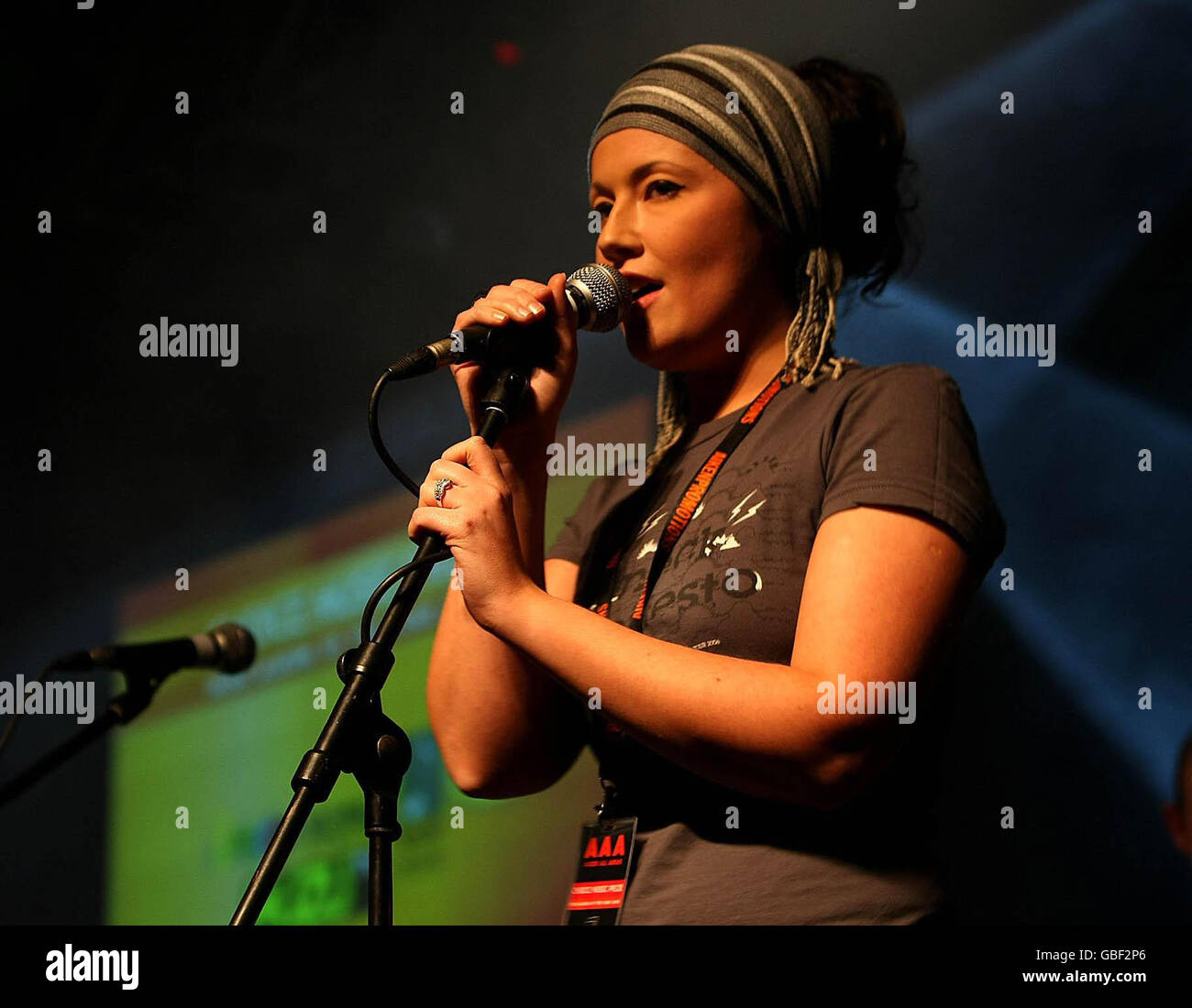 Messiah j expert perform choice music awards in dublin hi-res stock ...