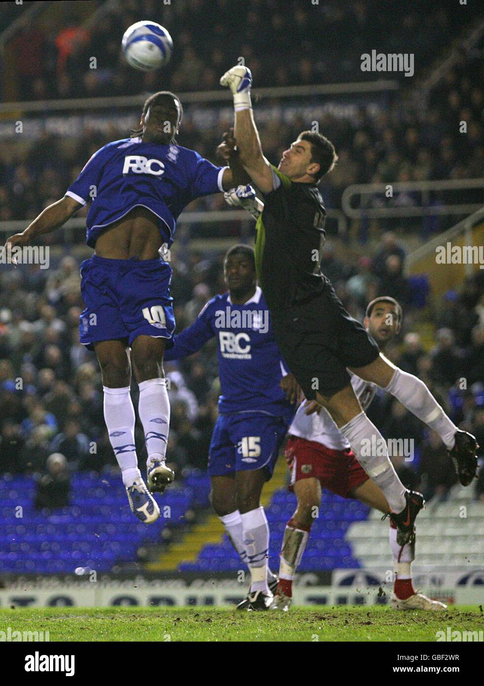 Bristol city goalkeeper adriano basso hi-res stock photography and ...