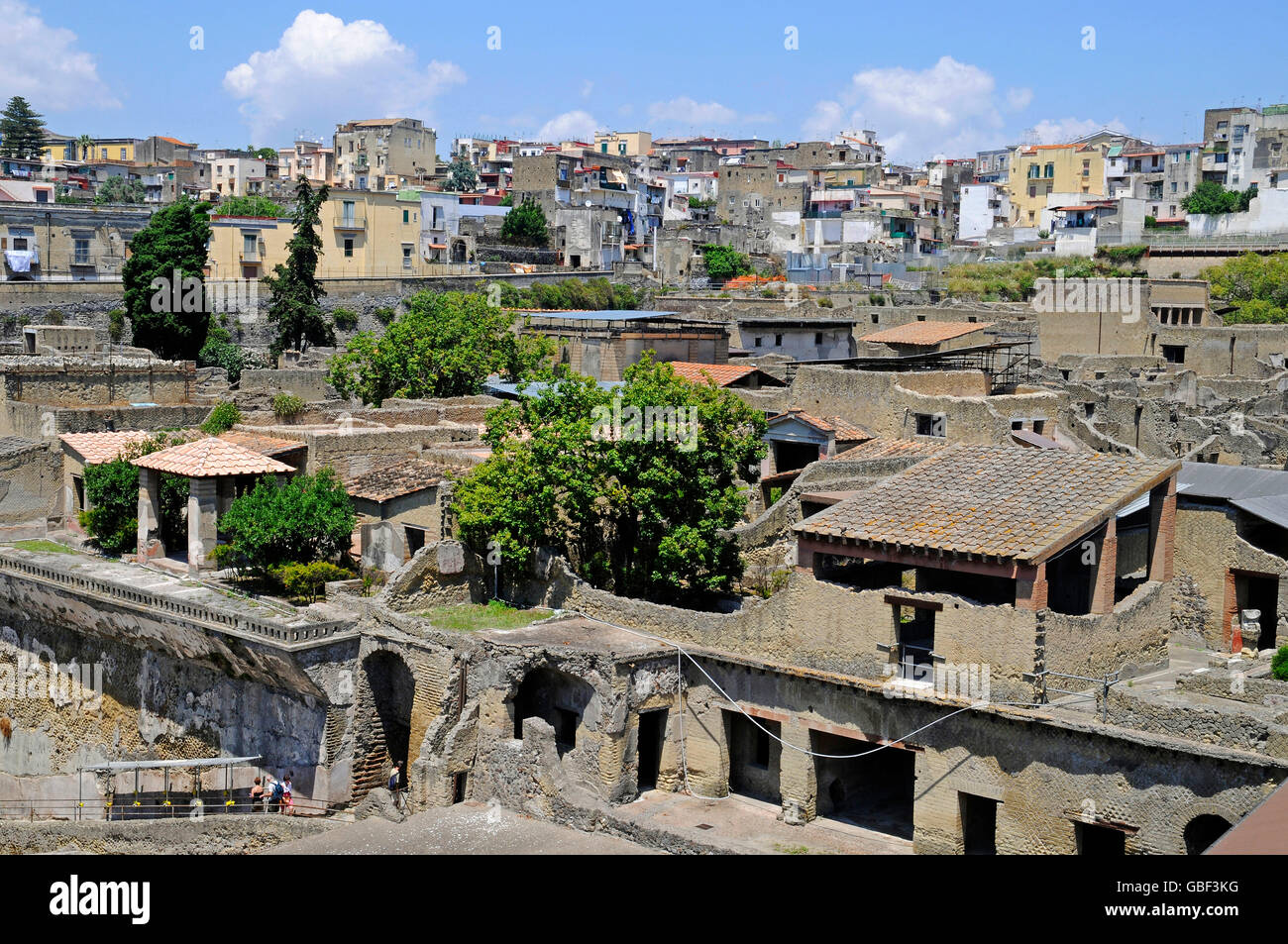 Excavations ercolano campania italy hi-res stock photography and images ...