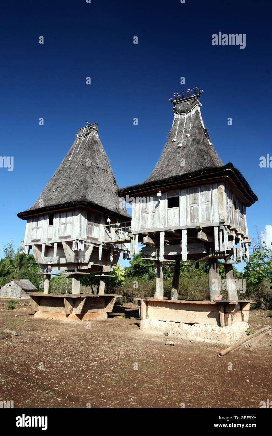 Timor leste traditional house in hi-res stock photography and images ...