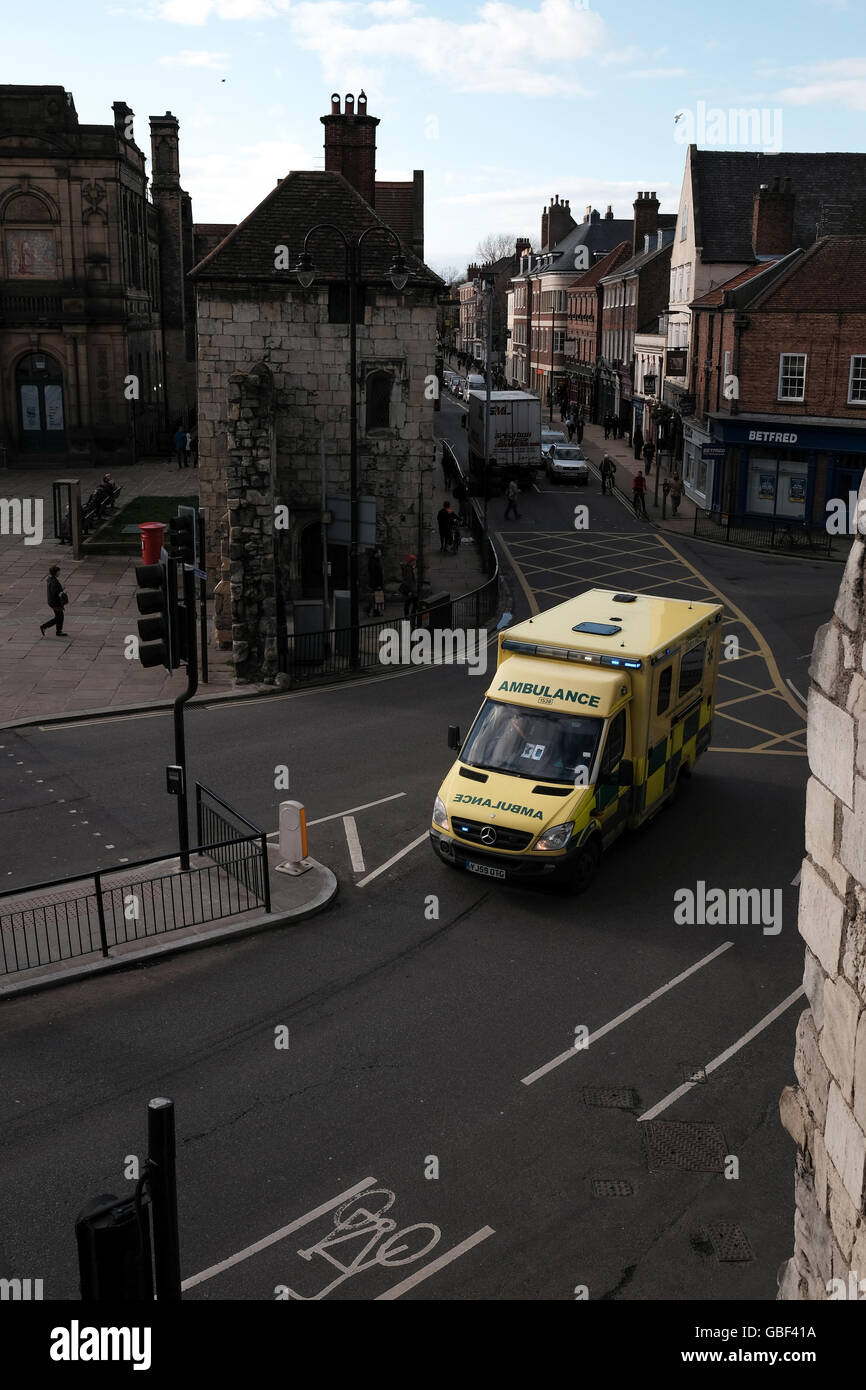 Yorkshire ambulance hi-res stock photography and images - Alamy