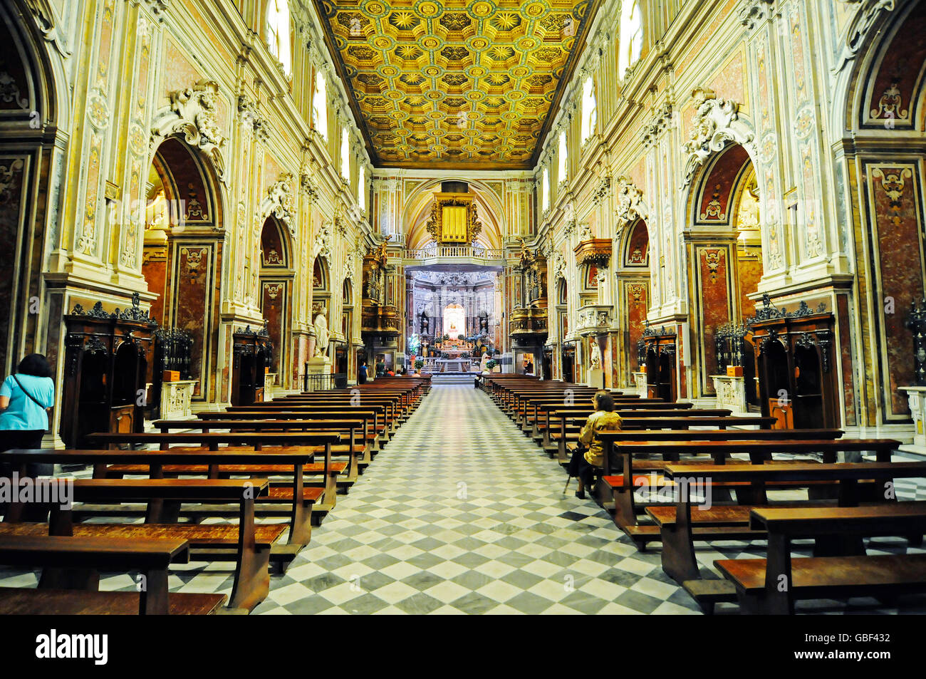 Santa maria del carmine naples hi-res stock photography and images - Alamy