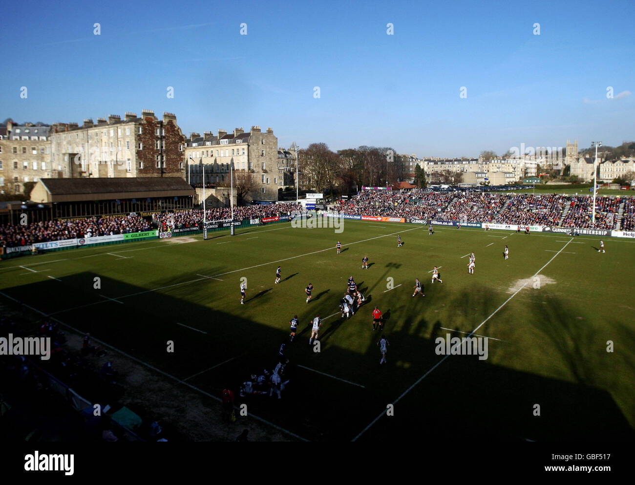 Bath recreation ground aerial hi-res stock photography and images - Alamy
