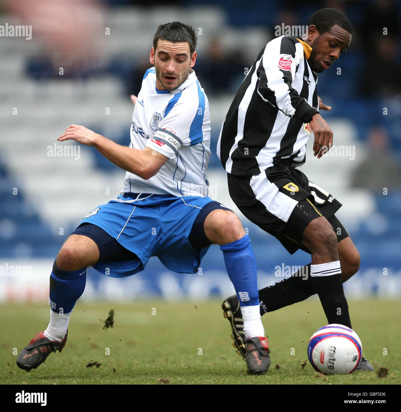 Soccer - Coca-Cola Football League Two - Bury v Notts County - Gigg ...