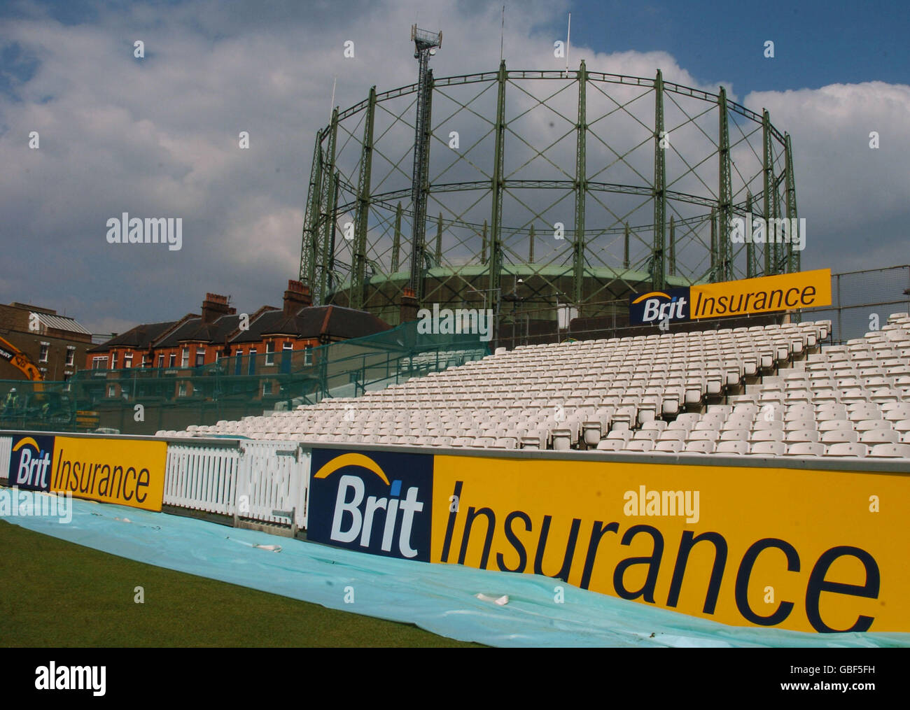 Surreys new sponsor brit insurance boards hi-res stock photography and ...