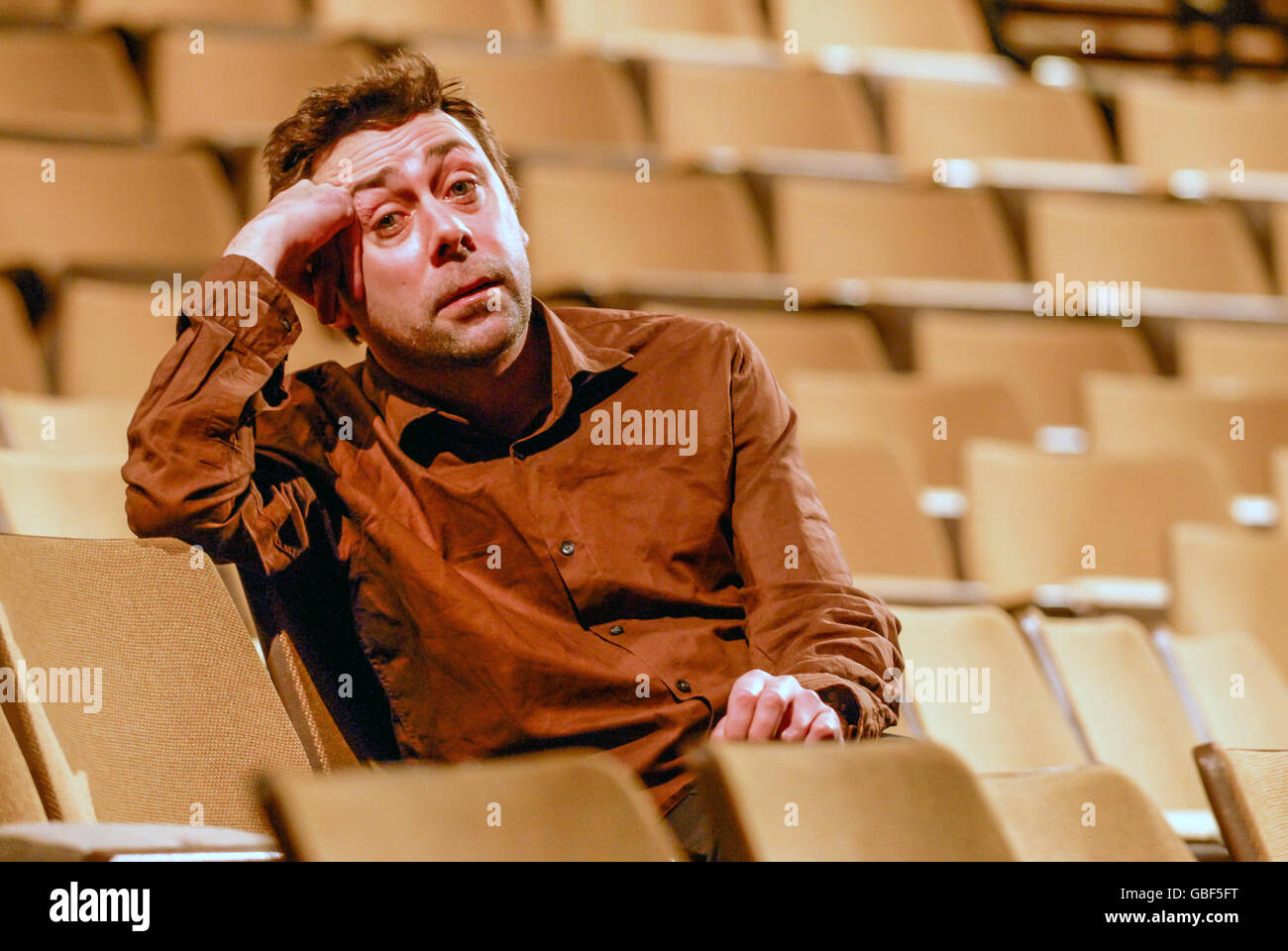 Comedian Sean Hughes on tour at The Gardner Arts Centre at the ...