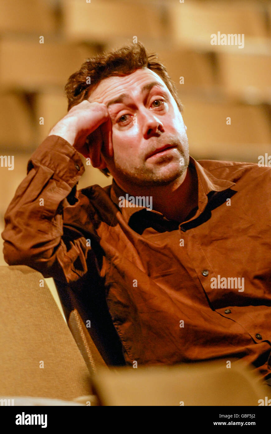 Comedian Sean Hughes on tour at The Gardner Arts Centre at the ...