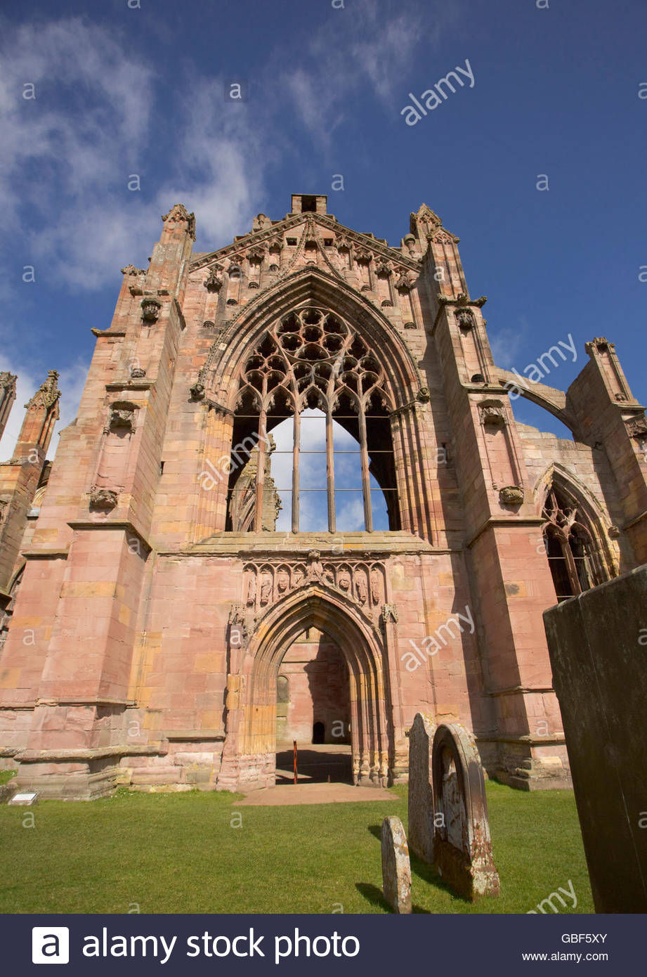 Melrose Abbey Scotland High Resolution Stock Photography and Images - Alamy