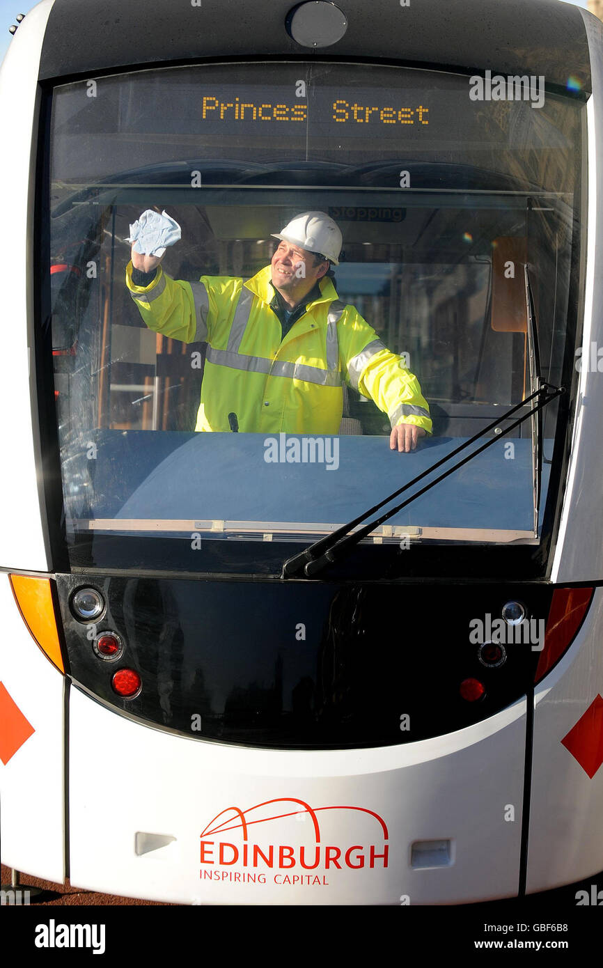Edinburgh Trams Project High Resolution Stock Photography and Images ...