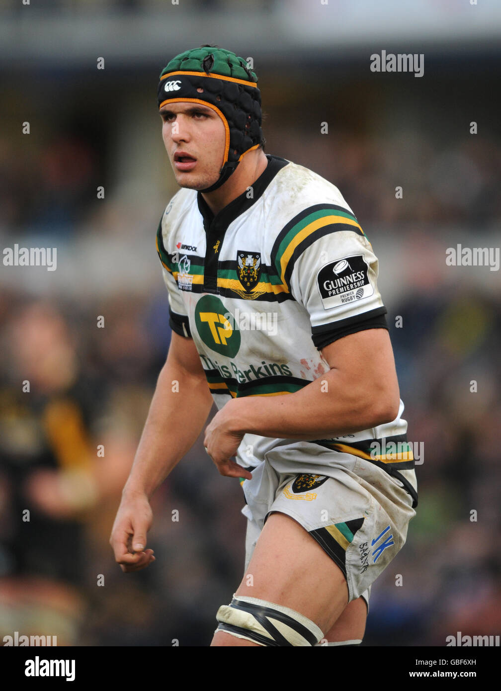 Northampton saints juandre kruger hi-res stock photography and images ...