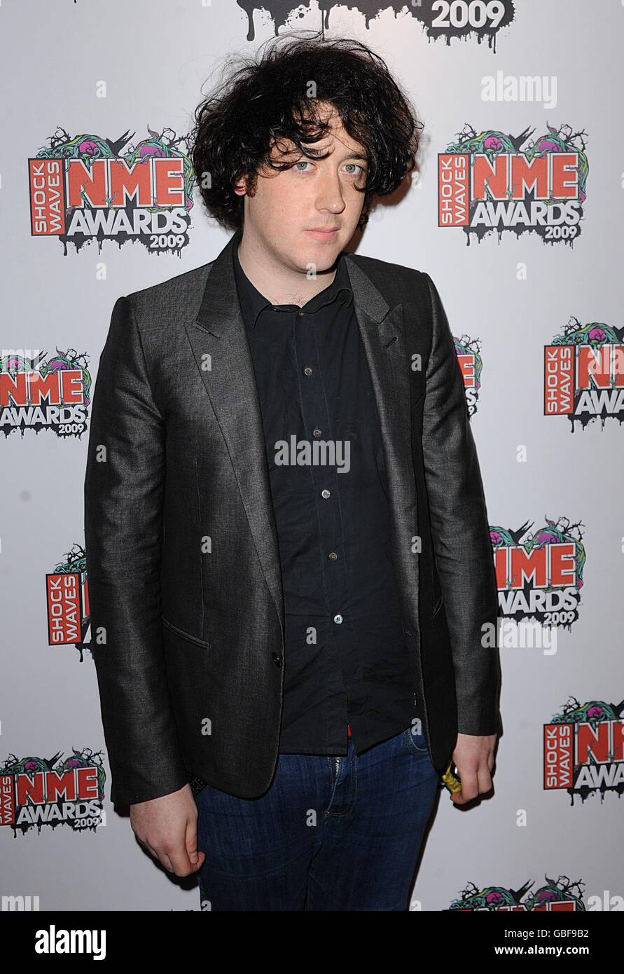 Shockwaves NME Awards 2009 - Arrivals - London. Matthew Murphy arriving ...