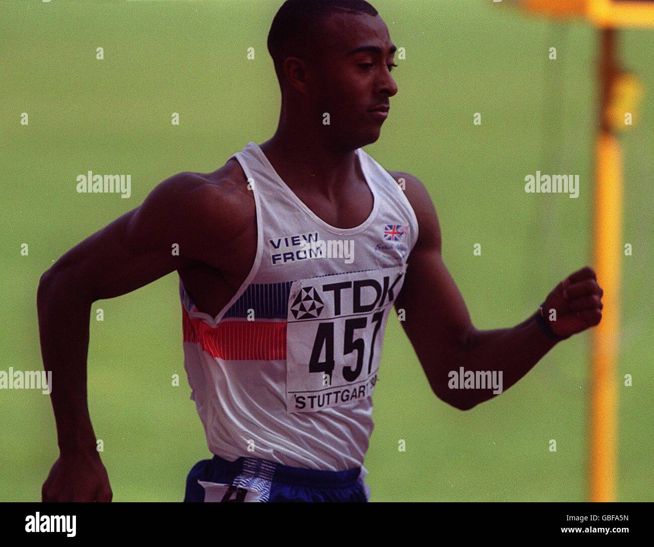 WORLD ATHLETICS CHAMPIONSHIPS. COLIN JACKSON, GREAT BRITAIN 110M ...