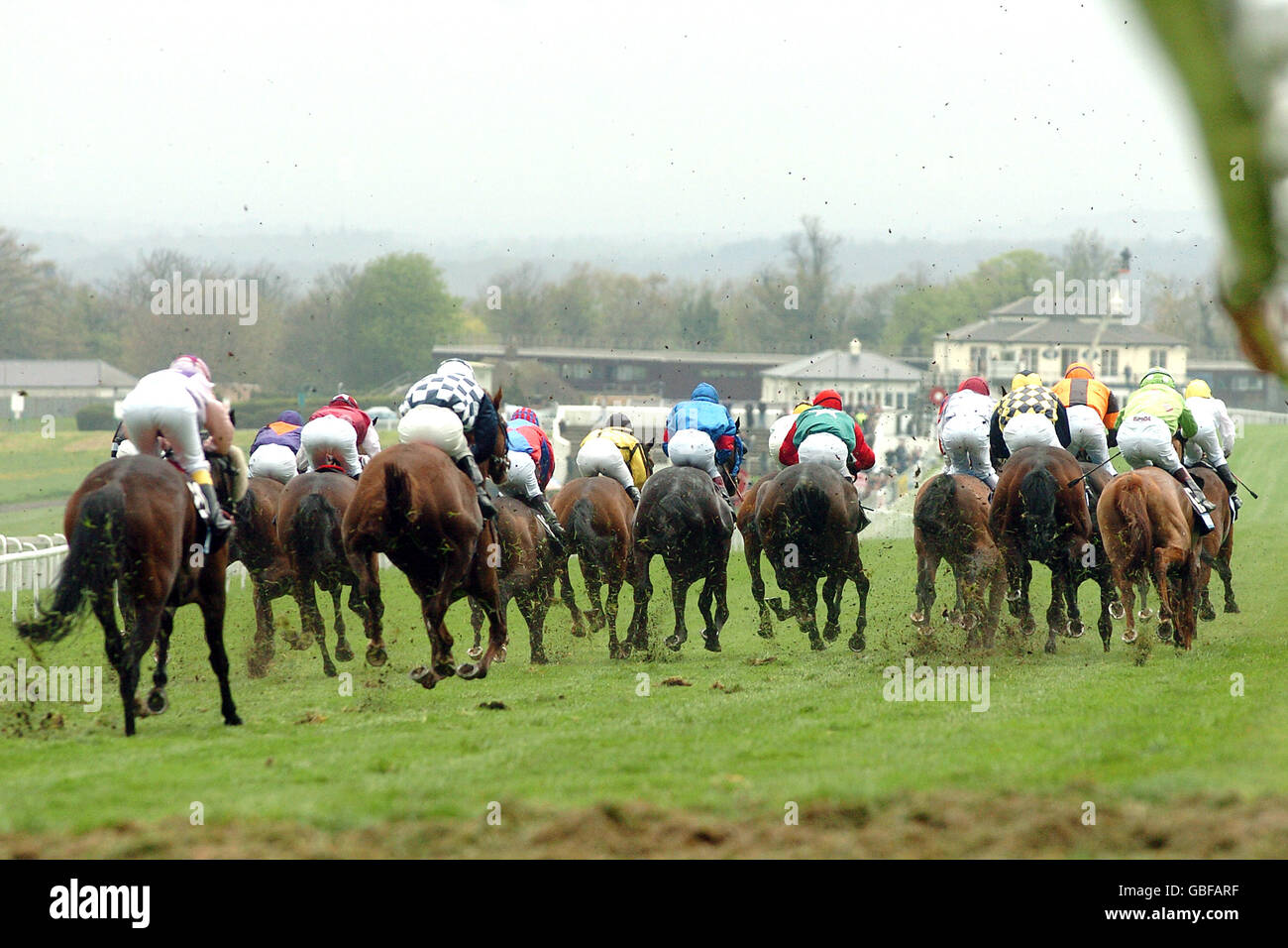 Horse Racing - Epsom Races Stock Photo - Alamy