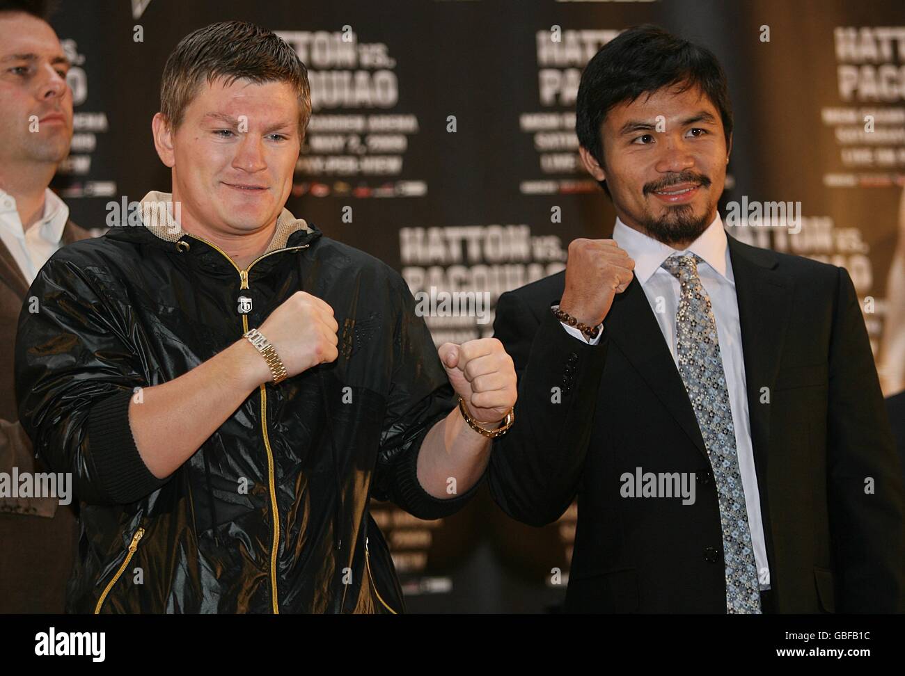 Boxing - Ricky Hatton v Manny Pacquiao Press Event - Manchester Stock ...